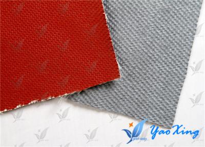 Cina materiale rivestito del tessuto della vetroresina della gomma di silicone di 0.4mm per la copertura flessibile dell'isolamento in vendita
