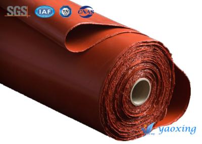 Cina tessuto rivestito di silicone a prova di fuoco 1500g/m2 della vetroresina di 920mm in vendita