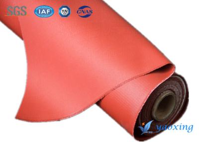 Cina tessuto rivestito di silicone a prova di fuoco 1500g/m2 della vetroresina di 920mm in vendita