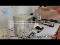 Materasso Calzino a fuoco Tessuto ignifugo Tessuto di cotone resistente alle alte temperature