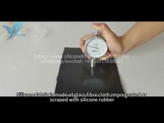 0.4mm Fireproof Silicone Curtain Fabric Lightweight