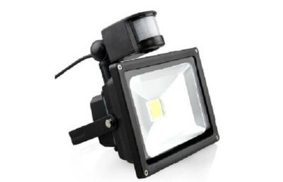 China High Efficiency 24volt 20W PIR LED Floodlight Warm White For Subway / Garden for sale