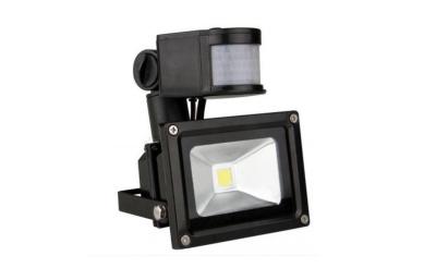 China Industrial PIR LED Floodlight 10W 220V / 230V For Parking Lighting for sale