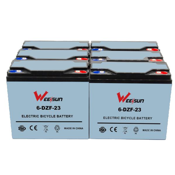 Quality 12v 23ah E Bike Battery Graphene 6 Dzf 23 Battery 36v 48v 60v 72v for sale