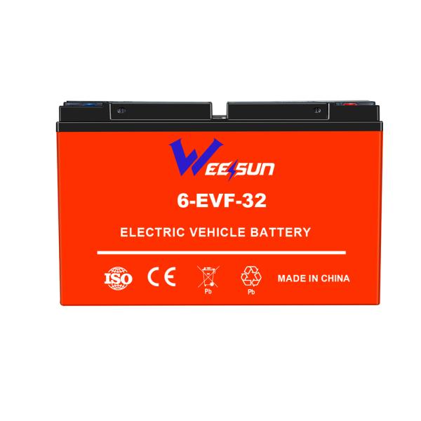 Quality Deep Cycle Long Life 6 Evf 32 Battery Graphene 12V 32AH EV Battery for sale