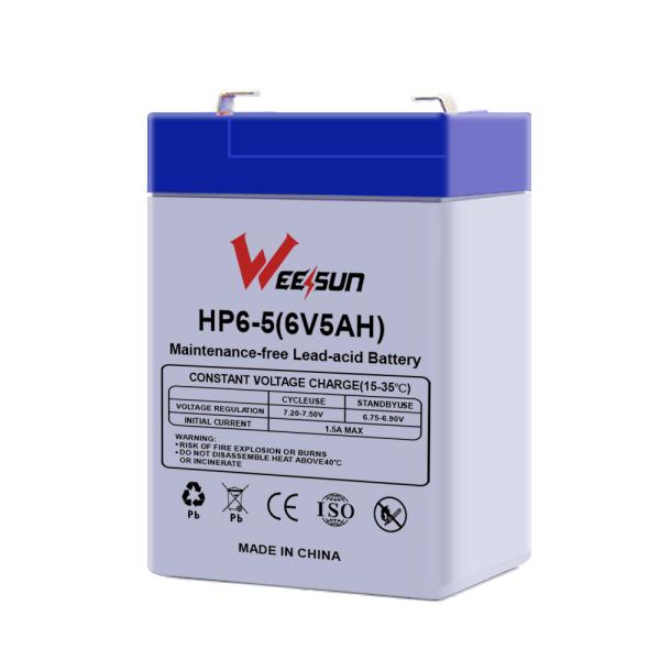 Quality Small 6V Battery Lead Acid 6V 4Ah 6v 4.5ah 20hr Battery For Emergency Lights for sale