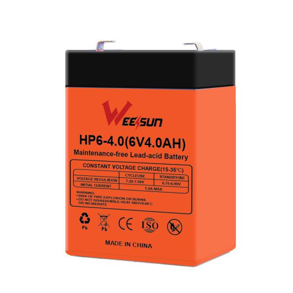 Quality Small Ups Sealed Lead Acid Battery 6v 4ah 6v 5ah 20hr for sale
