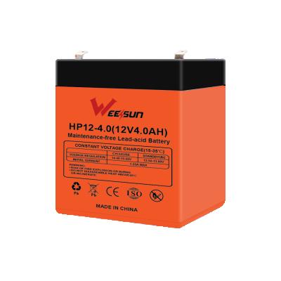 China Deep cycle rechargeable agm 12v4ah 12v4.5ah 20Hr battery for small electronic device for sale