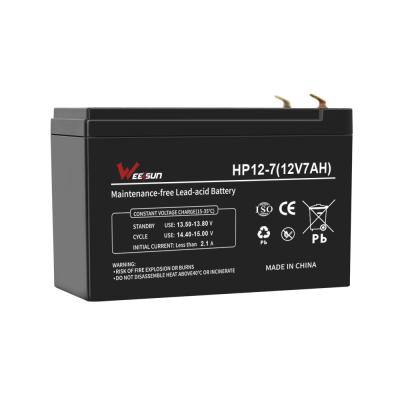 China Yuasa Np7 12 Valve Regulated Lead Acid Battery UPS 12v 7ah 20HR Battery for sale