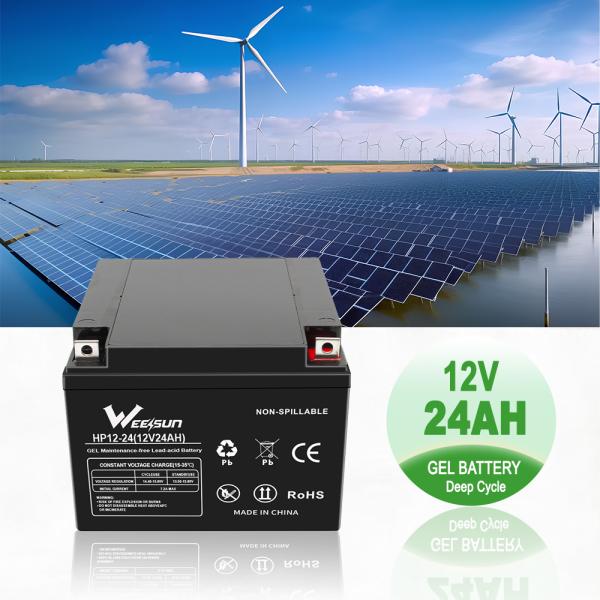 Quality Agm 12v 24ah 10hr Lead Acid Battery Deep Cycle Maintenance Free for sale