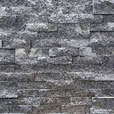 Cina Resistenza lucidata di temperatura elevata delle mattonelle impilata granito rosso della parete di pietra in vendita