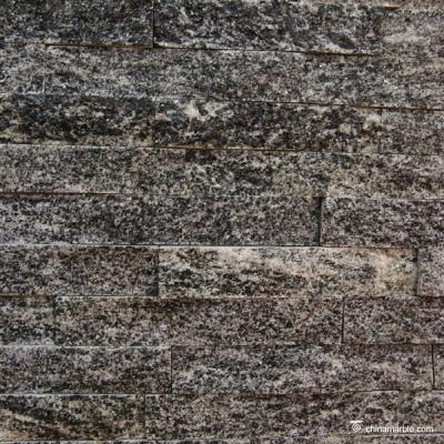 Cina Superficie lucidata rivestimento grigio della parete del pannello del bordo della pietra della cultura del granito in vendita