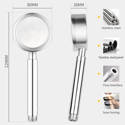 Cina L'ugello di doccia tenuto in mano di SUS 304, produce delle bolle sullo spruzzo della doccia del bagno di 0.3mm in vendita