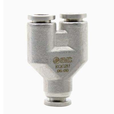 Cina SMC KQG2U04-00 Fittings pneumatici in acciaio inossidabile con connettore rapido a forma di U in vendita