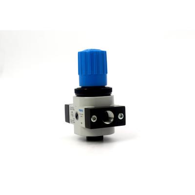 China LR-1/4-D-MINI 159625 LR-1/4-D-MINI-MPA 8002275 FESTO Zinc Alloy Pressure Regulating Valve With Pressure Gauge 0.5-12 Bar for sale