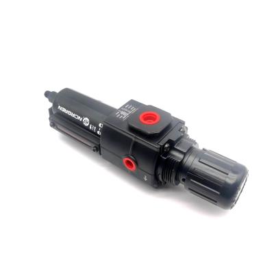 China Norgren G1/4 40µm B73G-3GK-QT3-RMN Filter Regulator Manual Drain Filter/Regulator Without Gauge Te koop