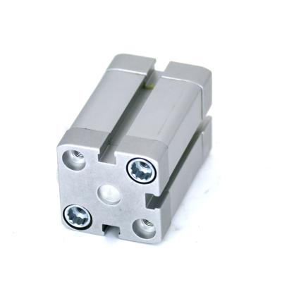 China ADN-16-15-A-P-A	536221 Compact Double Acting Pneumatic Cylinder Stroke 15mm Aluminum Piston Rod Weight Male Thread for sale