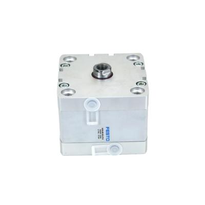 China ADN-80-20-A-P-A 536355 FESTO Compact Air Cylinder Stroke 20mm Piston Diameter 80mm Piston Rod Thread M16x1.5 for sale