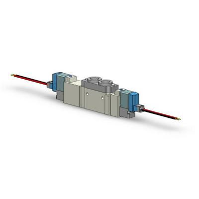 China SMC SY5320-5LZD-C8 DC24V Solenoid Valve One-Touch Fitting 3 Position Closed Center Port Size ø8 for sale