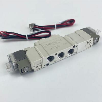 China SMC SY5220-5LZD-01 DC24V Port Size 1/8 Pneumatic Solenoid Valve Thread Piping 2 Position Double for sale