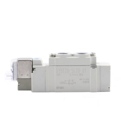 China Solenoid Valve SY5120-5LZD-01 SMC2 Position Single DC24V Port Size 1/8 Thread Piping for sale