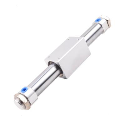 China CY1B6 - 100/200/300/400/500 Magnetic Coupling Rodless Cylinder 50 To 400 Mm/s for sale
