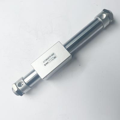 China CY3B25 - 100/200/300/400/../2000 Magnetically Coupled Rodless Pneumatic Cylinder for sale