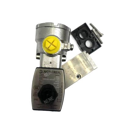 China La válvula de solenoide de Norgren es 6215M0710.4822.024.00 1/4 NPT Tamaño del puerto de acero inoxidable en venta