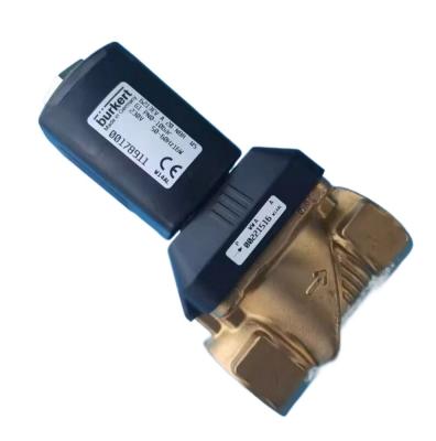China BURKERT 00308505 G3/4 2/2 Normally Closed 20 Flow Hole FKM Sealed Brass Valve Body AC220V 8W 1-40bar 5404 Type for sale