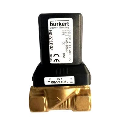 China 00308506 BURKERT Solenoid Valve G1 2/2 Normally Closed 25 Flow Hole FKM Sealed Brass Valve Body 8W 1-32bar for sale