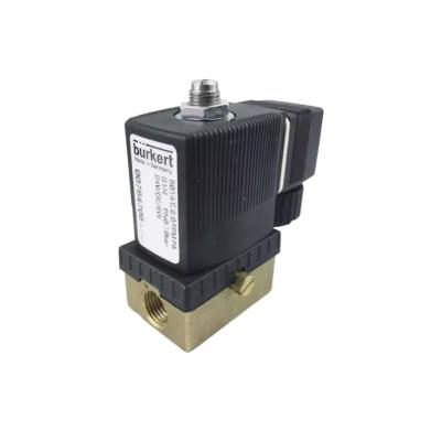 China Burkert Solenoid Valve 00308508 FKM seal G1 2/2 normally closed 25 flow hole AC220V 8W 1-40bar for sale
