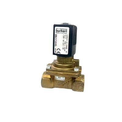 China Electron Magnetic Valve BURKERT 00309022 FKM Seal G1/2 2/2 Normally Open 12 Flow Hole DC24V 8W 1-32bar for sale