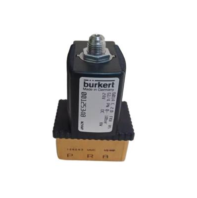 China 00301170 BURKERT 5404 G1/2 2/2 Normally Open 12 Flow Hole FKM (Fluororubber) Sealed Brass Valve Body AC24V 8W 1-32bar for sale