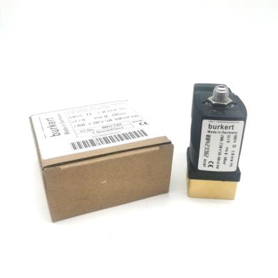 China 2/2 Normally Open 00295651 Burkert Solenoid Valve 20 Flow Holes FKM (Fluororubber) Sealed Brass Valve Body AC220V 8W 1-25bar for sale
