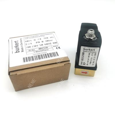 Κίνα 00125301 Σολενοειδής βαλβίδα Burkert 6013 Τύπος άμεσης δράσης G1/4 ίντσες 2/2 κανονικά κλειστό 3.0 τρύπα ροής FKM Σφραγισμένο σώμα βαλβίδας χαλκού 24VDC 8W 0~6bar προς πώληση