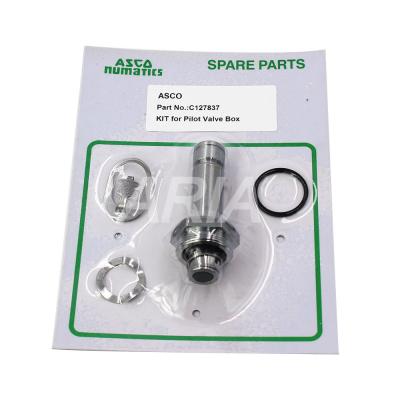 China ASCO C127837 K0950 puls klep reparatie kit omvat piloot kop klem veer en schroef Te koop