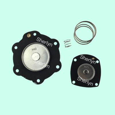 China Turbo M40 M25 FP40 FM40 DP40 1.5-inch Electromagnetic Pulse Valve Diaphragm Repair Kit for sale