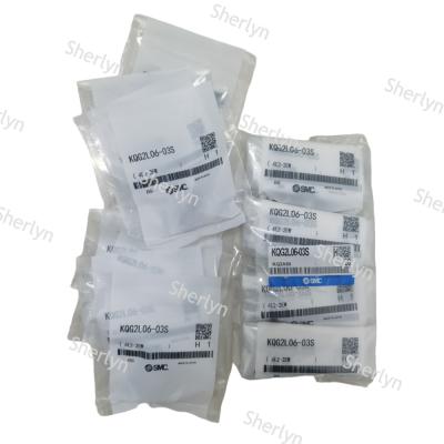 중국 SMC KQG2L06-02S 튜브 피팅,무강, 90° 팔꿈치,6mm X R1/4,KQG2 시리즈 판매용