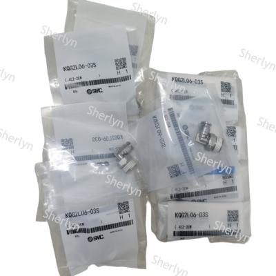 중국 SMC KQG2L08-03S 90° 팔꿈치, 316 스테인리스 스틸 1 터치 피팅 판매용