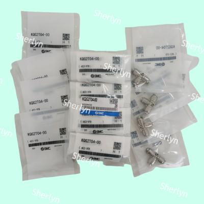 Китай SMC Соединение из нержавеющей стали KQG2T04-00 Серия KQG2T Пневматический фитинг One Touch 4E2-1FD/KQ2AA33 продается