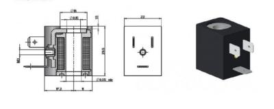 China AMISCO EVI 7-9 Coil DC24V 3W for sale