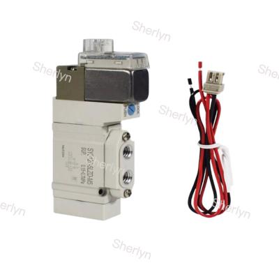 Cina Valvola solenoide SMC SY3120-5LZD-M5 DC24V solenoide singolo a due posizioni in vendita