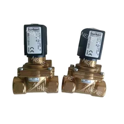 China 10.0 Flow Hole 6281 Burkert Solenoid Valve Brass Body NBR Seal 00322499 for sale