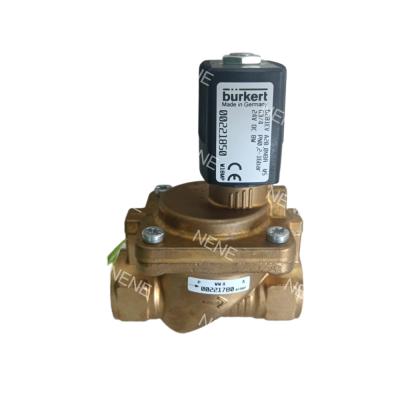 China 00322504 6281 G3/8 2/2 Normally Closed 10.0 Flow Hole NBR Sealed Brass Valve Body AC220V 8W 0.2-16bar -10~+80 ℃ BURKERT for sale