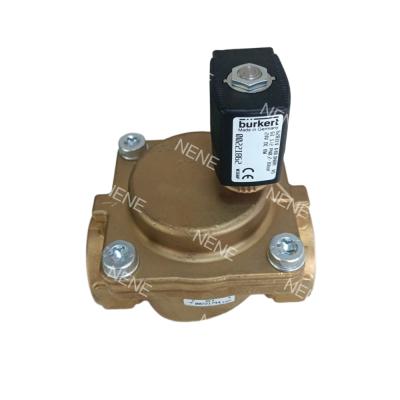 China 00221847 Válvula Eletromagnética Pneumática BURKERT 6281 Tipo G3/4 2/2 Normalmente Fechada 13.0 Furo de Fluxo Vedação NBR Corpo em Latão DC24V 8W à venda