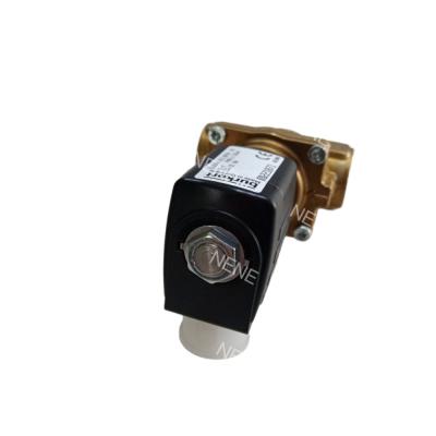 China 00270132 6281 Type G1 1/4 2/2 Normally Closed 40.0 Flow Hole NBR Sealed Brass Valve Body AC220V 8W 0.2-16bar -10~+80 ℃ Burkert for sale