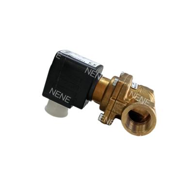 China Burkert Solenoid Valve 00268550 6281 G1 1/4 2/2 Normally Closed 40.0 Flow Hole NBR Sealed Brass Valve Body AC24V 8W for sale