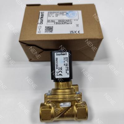 China Burkert 00221866 Electromagnetic Valve 6281 Type G2 2/2 Normally Closed 40.0 Flow Hole NBR Sealed Brass Valve Body AC24V for sale
