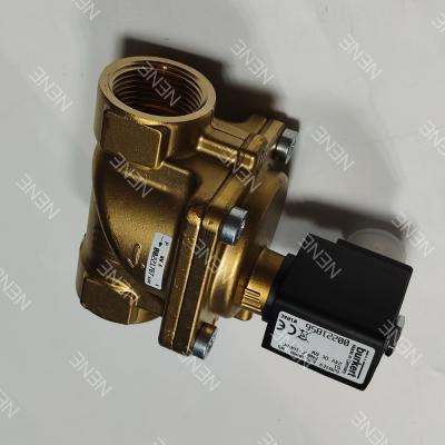 China Large 20.0 Orifice Solenoid Valve BURKERT Type 6281 00221877 G3/4 2/2 Normally Closed Brass Body FKM Seal DC24V 8W 0.2-16bar 0 to +120°C for sale