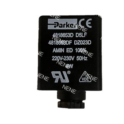 China Parker 4818653D D5LF Solenoid Valve Coil 220-230V 8W Blowing Machine Solenoid Valve for sale
